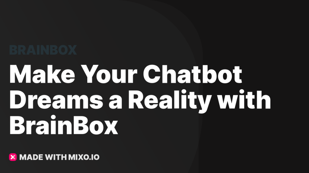 Create Your Own AI Chatbot with BrainBox | Real Nerd Herd